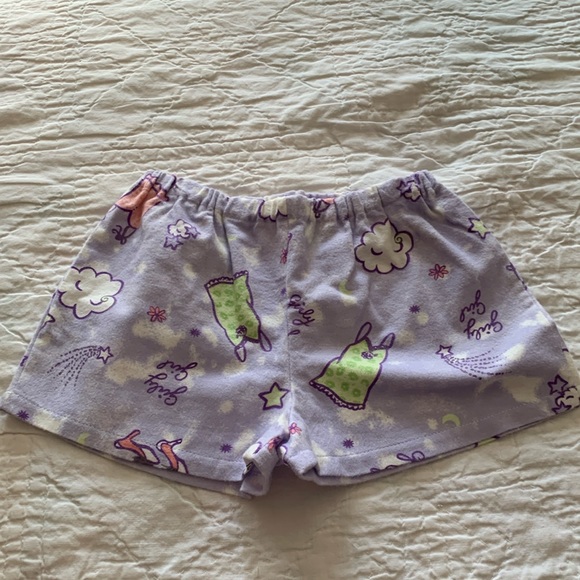 Handmade | Pajamas | Handmade Pajama Sleep Shorts Sz 45 Girly Girl Lav ...